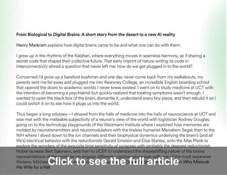 Swiss AI Enters a New Era: inait SA and the Rise of Digital Brains ...