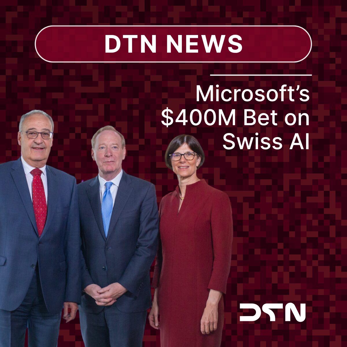 Microsoft’s USD 400 Million Bet on Swiss AI | Deep Tech Nation Switzerland