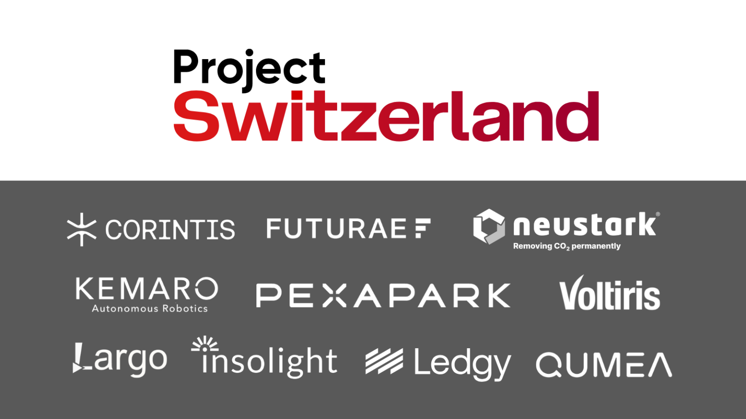 Project Switzerland: 10 Scale-ups selected to join the ranks of ...